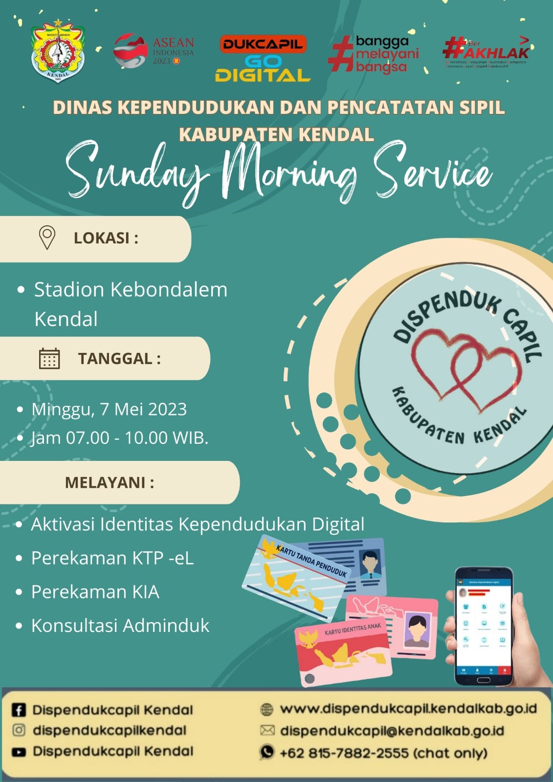 DUKCAPIL KENDAL GO DIGITAL | DISPENDUKCAPIL